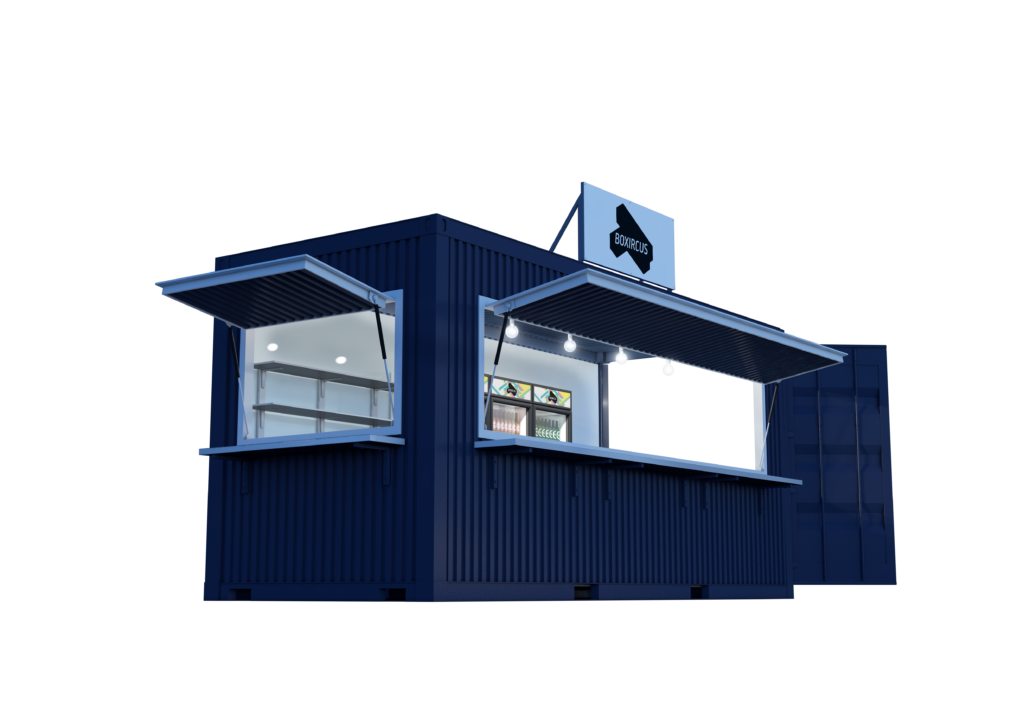 Street food container side front - Street Food Container